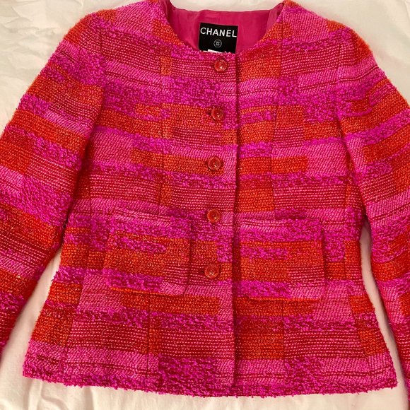 CHANEL | Jackets & Coats | Vintage Chanel Cropped Jacket | Poshmark